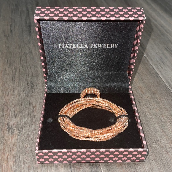 Piatella Jewelry | Jewelry | Rose Gold Jewelry Set | Poshmark